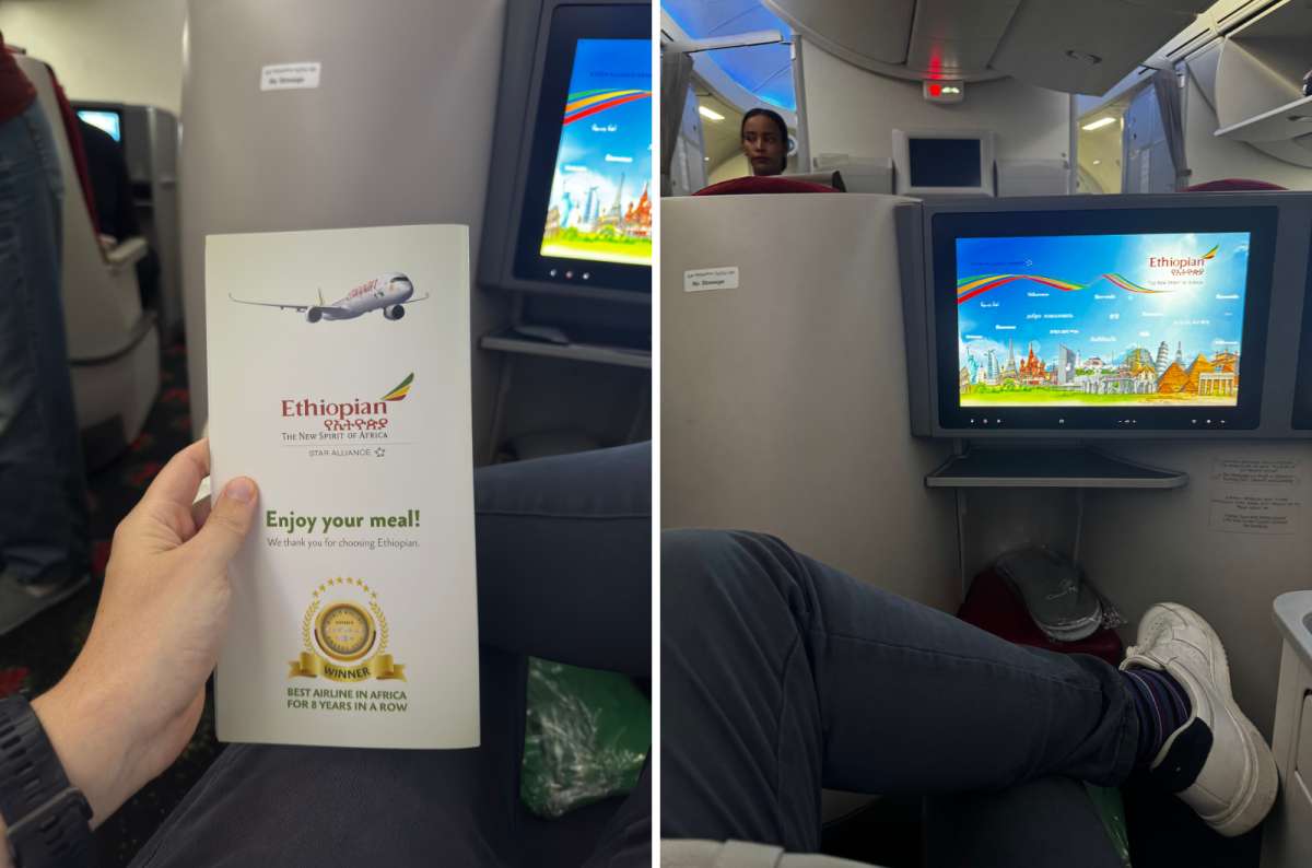 My Ethiopian Airlines Business Class Review Boeing 787 Dreamliner